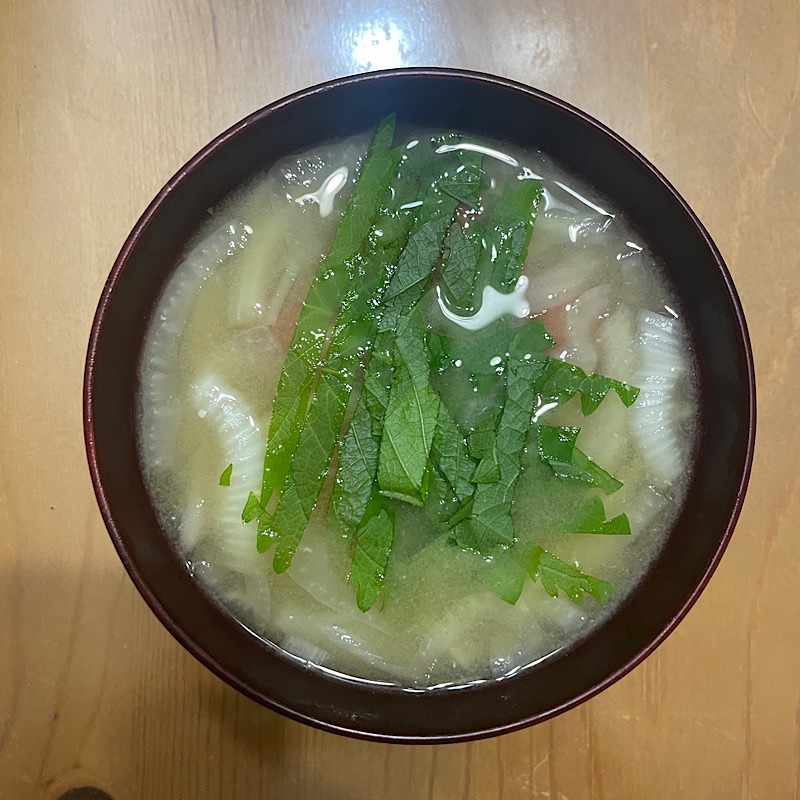 Miso Soup with Cherry Tomatoes – Tamagawa Salad